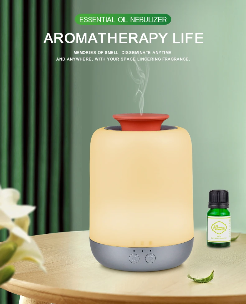 Electric 30ml Waterless Nebulizer Aromatherapy Diffuser for Hotels ...