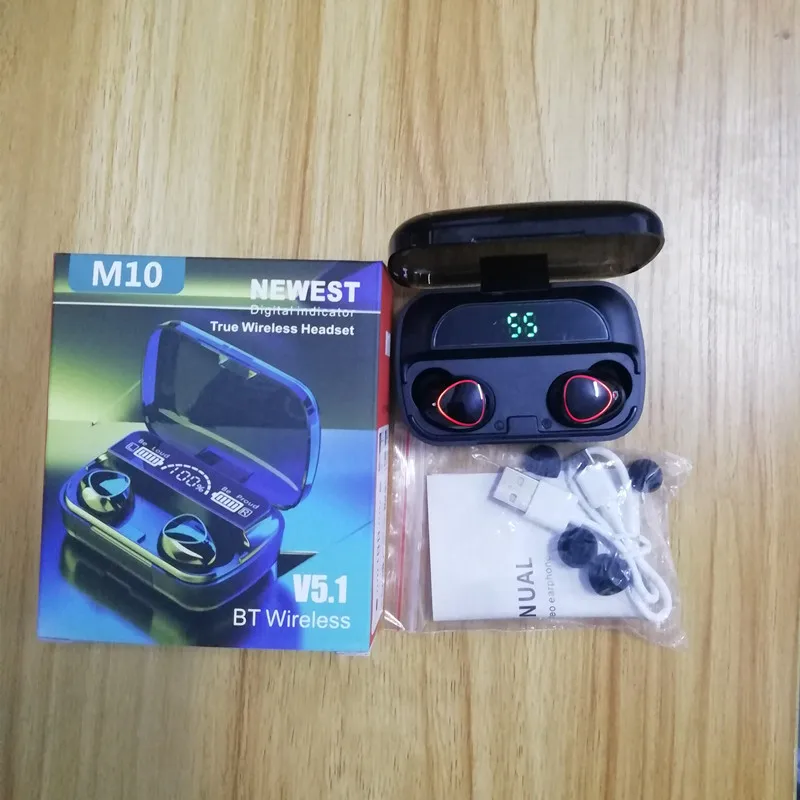 2023 M10 Wireless Headphone Bt Earphones Waterproof Headst Sport M10 ...