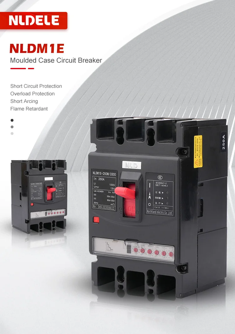 Nld Earth Leakage Circuit Breaker Three Pole Mccb Earth Leakage Circuit ...
