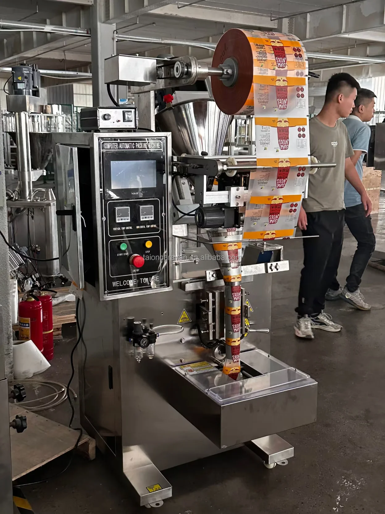 Automatic Drip Coffee Bag Packaging Machine For Three Side Seal - Buy ...