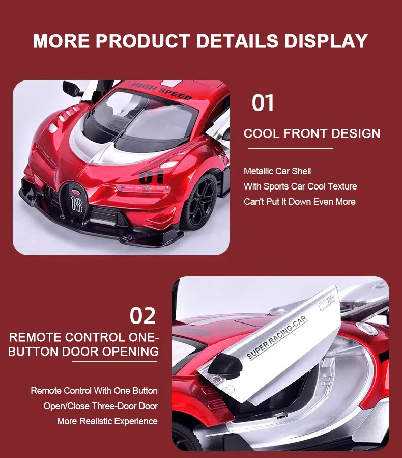 5-channel Remote Control RC Car - High-Speed Drift Toy