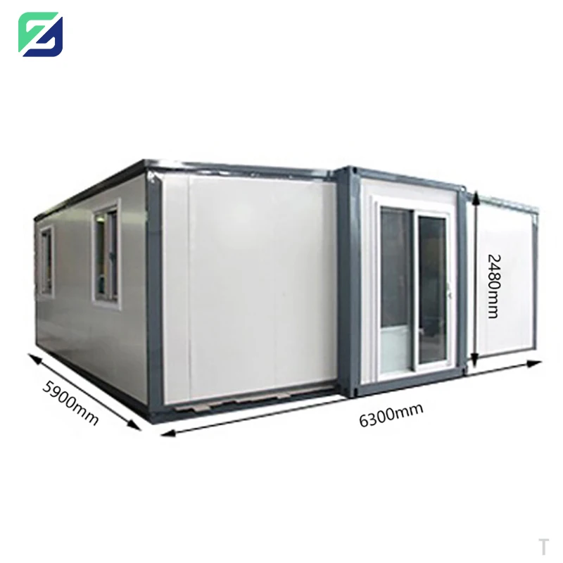 Soundproof 20ft 40ft Prefab Expandable Container House Luxury Tiny ...