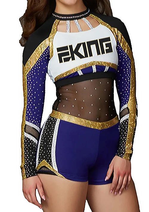 Oem Custom Kids/ladies Youth High Quality Long Sleeve Design Rhinestone ...