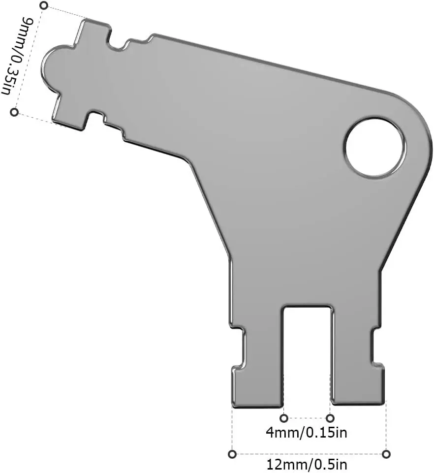 Portable Dispenser Key for Tissue Dispenser,Toilet Paper Dispenser Fits ...