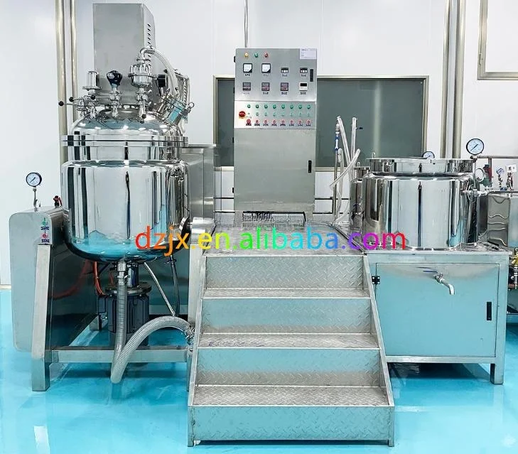 Dzjx 100l 1000l Chemical Fruit Juice Jacketed Liquid Formulation Mixing ...