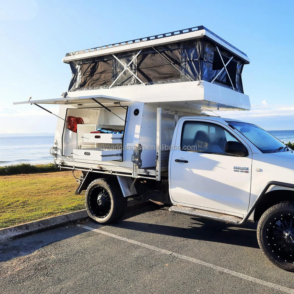 Comfortable Space Prefab Multifunction High-End Pickup Truck Camper ...