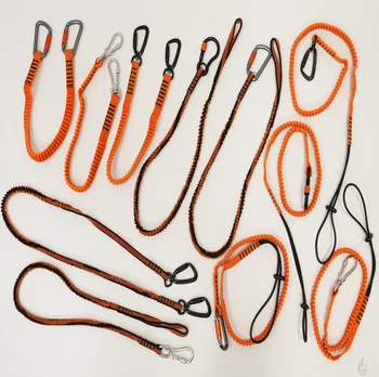 C-pin Pu Plastic Coated Spring Tool Tether Tool Lanyard Coil Hard Hat ...