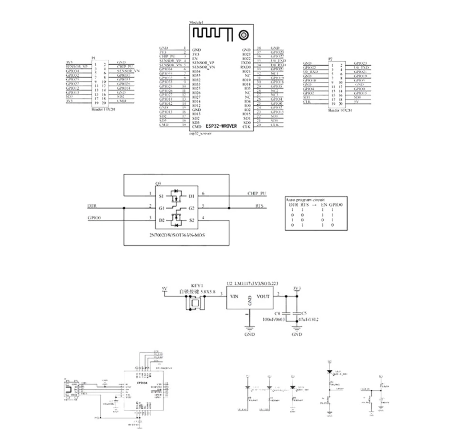 Esp32wrover Esp8266 Esp Wroom 32 Development Board Small Batch