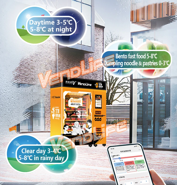 Customized Profesional Full Automated 24-hour Self-Service Smart Touch ...