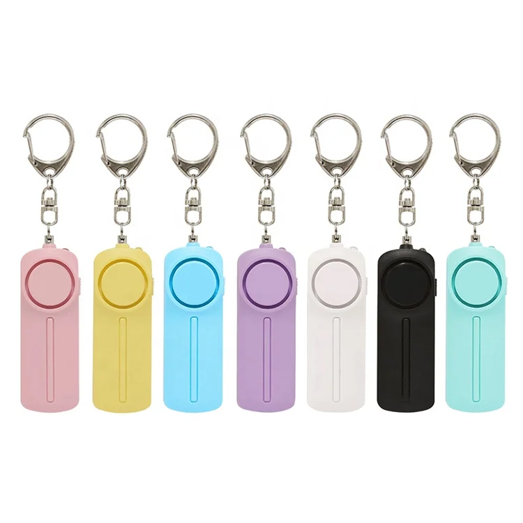 豊富な品 Self Defense Personal Alarm Keychain 130 Db Loud Siren Safety ...