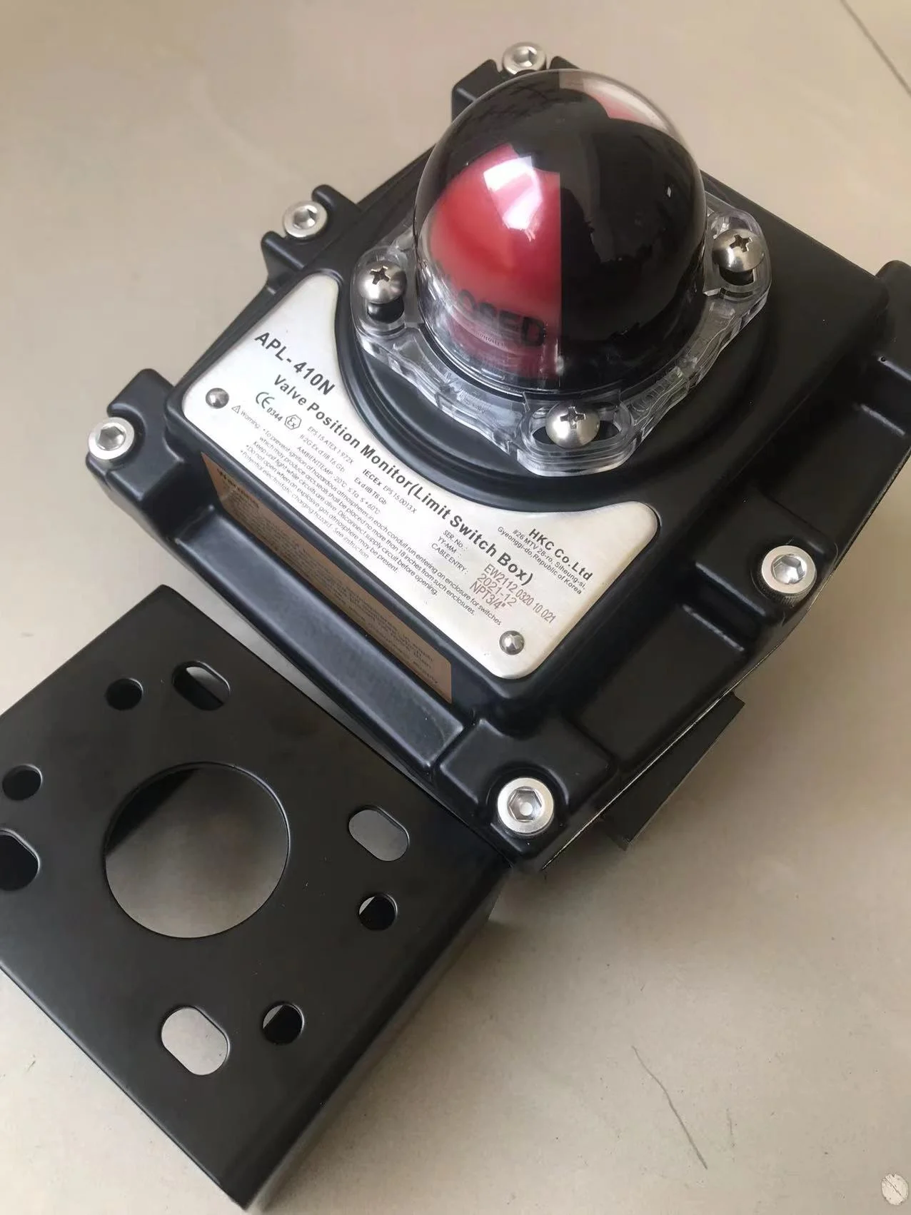 Alibaba.com: HKC APL-410N Valve Position Monitor Limit Switch Box; CE, BV, ISO certified: Source ...