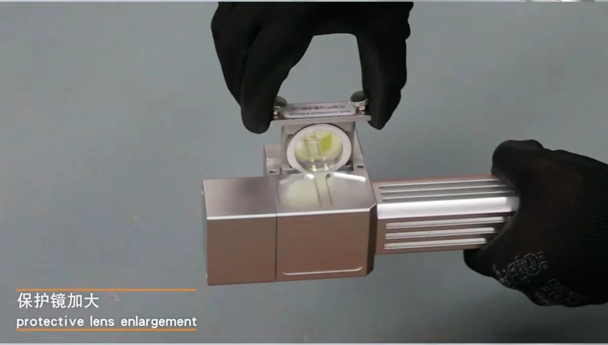 Wider Cleaning Sup22c Handheld Fiber Laser Cleaning Head 1000w 1500w ...