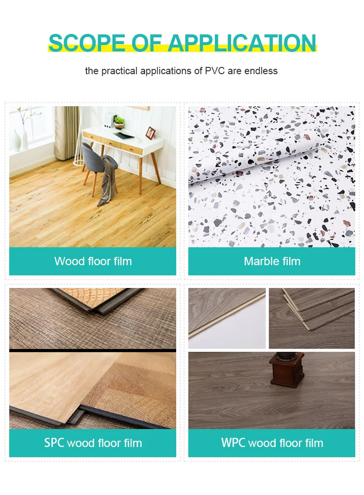 Spc Pvc Floor Laminated Pvc Film For Frloor Vacuum Lamination Films Pvc ...