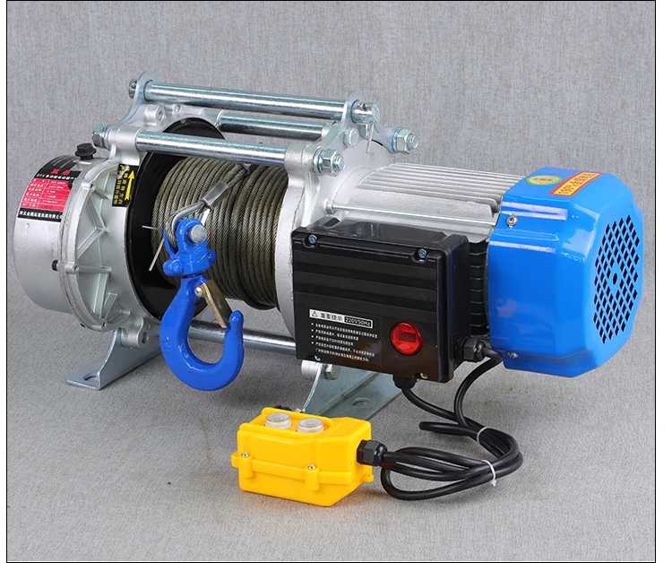 500kg/1000kg Small Crane Lift Electric Hoist 1.5 Ton 2.5ton 220v 380v ...