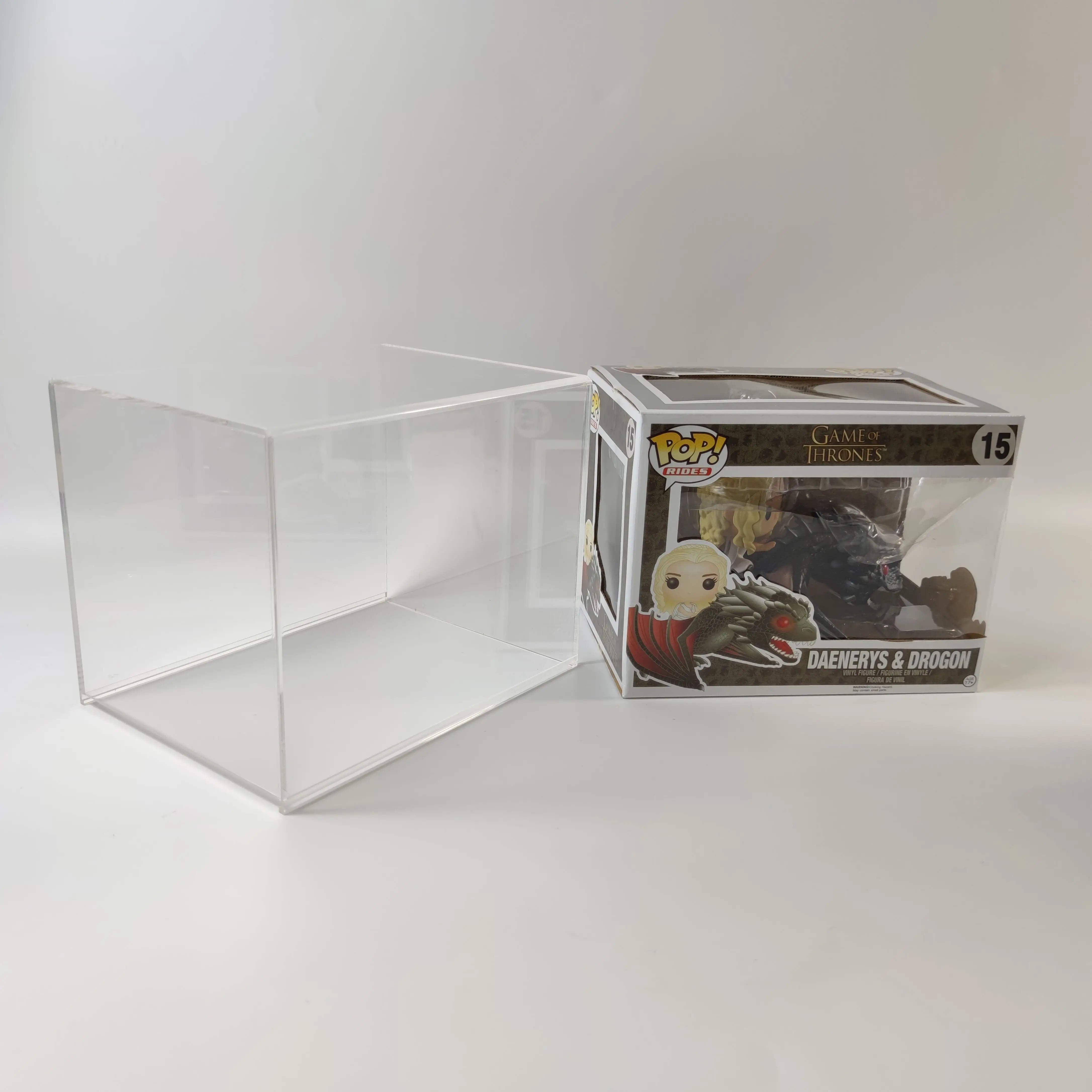 Yageli Custom Size Funko Hard Stack Box Clear Acrylic Funko Pop Hard ...