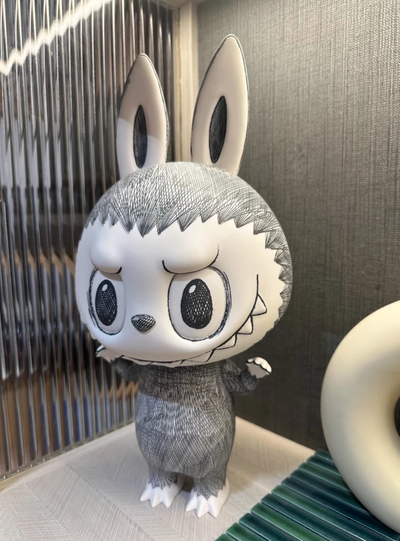 Genuine New the Monsters Mega Labubu 1000% Sketch Anime Figure Toys ...