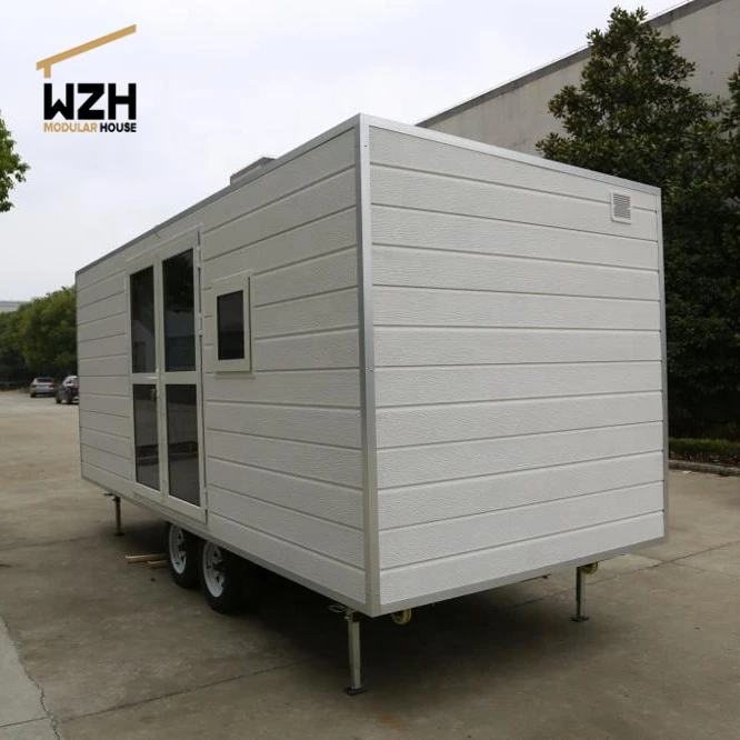 Shipping Container Trailer with Container House on Wheels| Alibaba.com