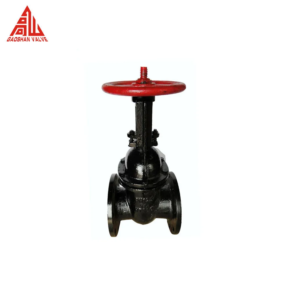 Gate Valve Z41t-16 Manual Cast Iron Rising Stem Flange Gate Valve For Water - Buy 100mm Gate ...