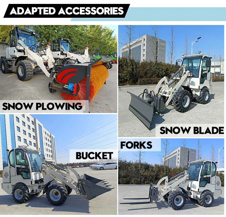 Mini Electric Wheel Loaders - High Efficiency & Durability