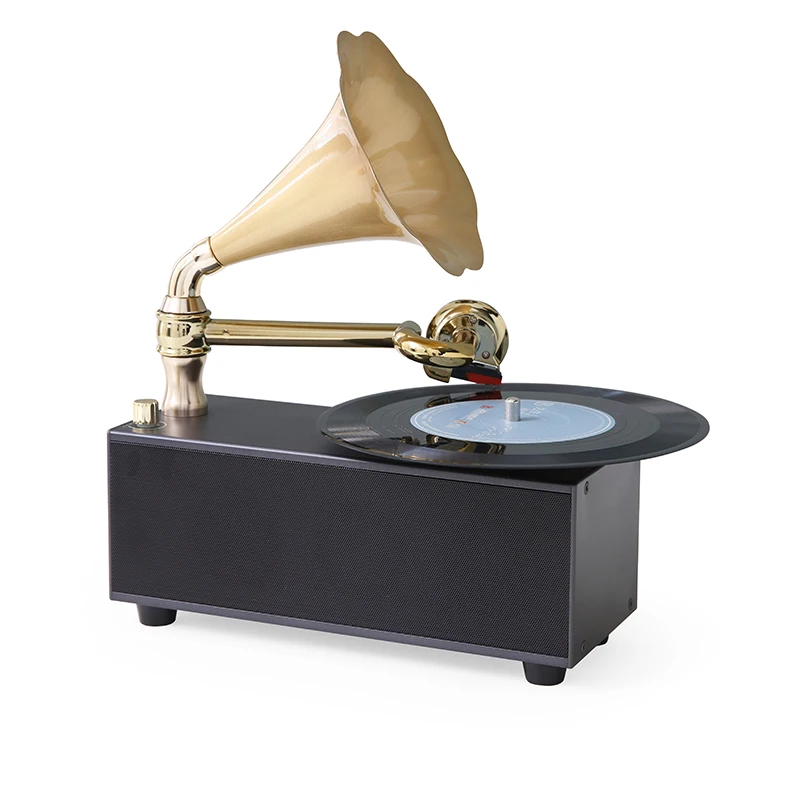 Modern Gramophone Turntable Player With Am/fm Radio Turntable Record ...