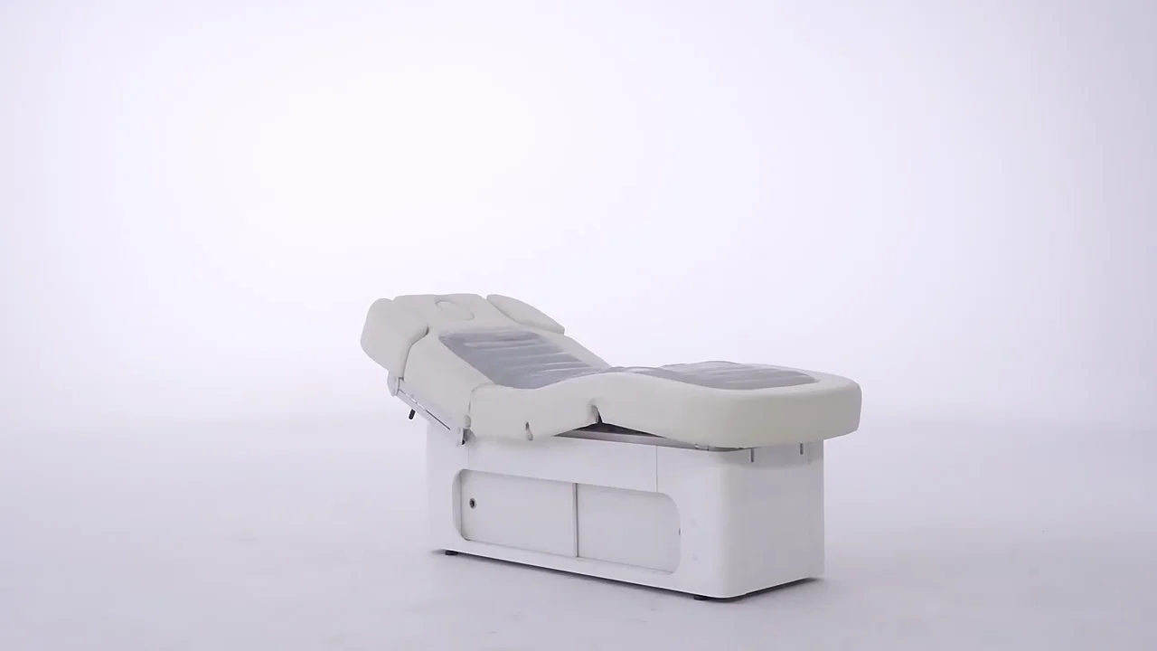 Hochey Modern Beauty Salon Furniture White Lash Beauty Bed Facial Spa ...