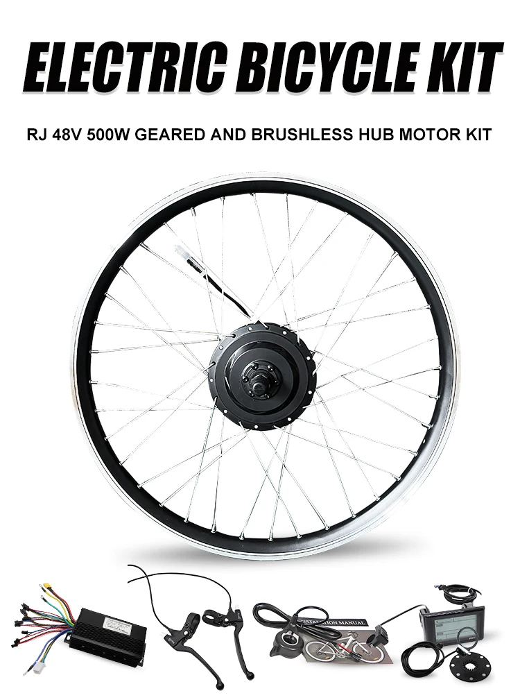 Ruijie Quality Goods Friction Drive 48v Electric Bike Kit 500 Watt Hub ruijie-quality-goods-friction-drive-48v-electric-bike-kit-500-watt-hub