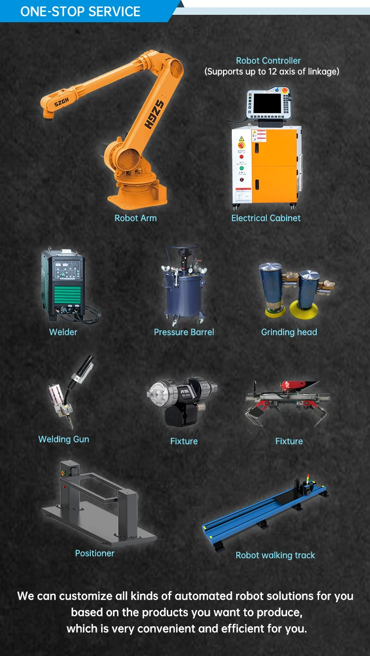 6 Axis Industrial Robotic Manipulator Automatic Die Casting Machine Picking Machine Robot ...