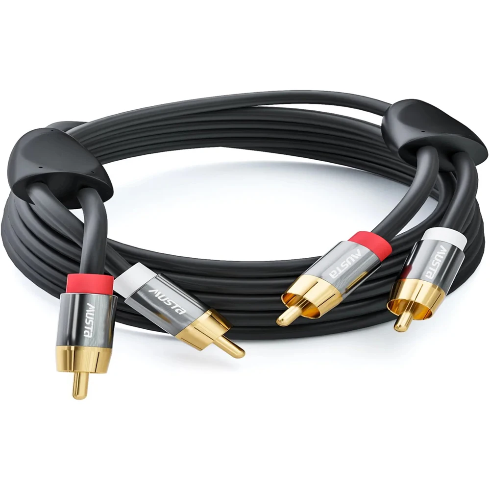 Good Quality Oem Odm Rca Cable High Quality Stereo Plug 24k Gold Plated ...