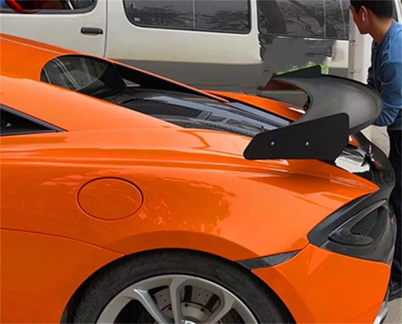 GT Style Single Deck Carbon Fiber Rear Spoiler for McLaren 540C 570GT ...