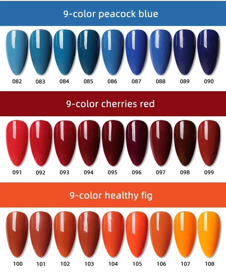 Private Label Color Gel Polish 8ml Classic Collection 324 Colors Solid ...