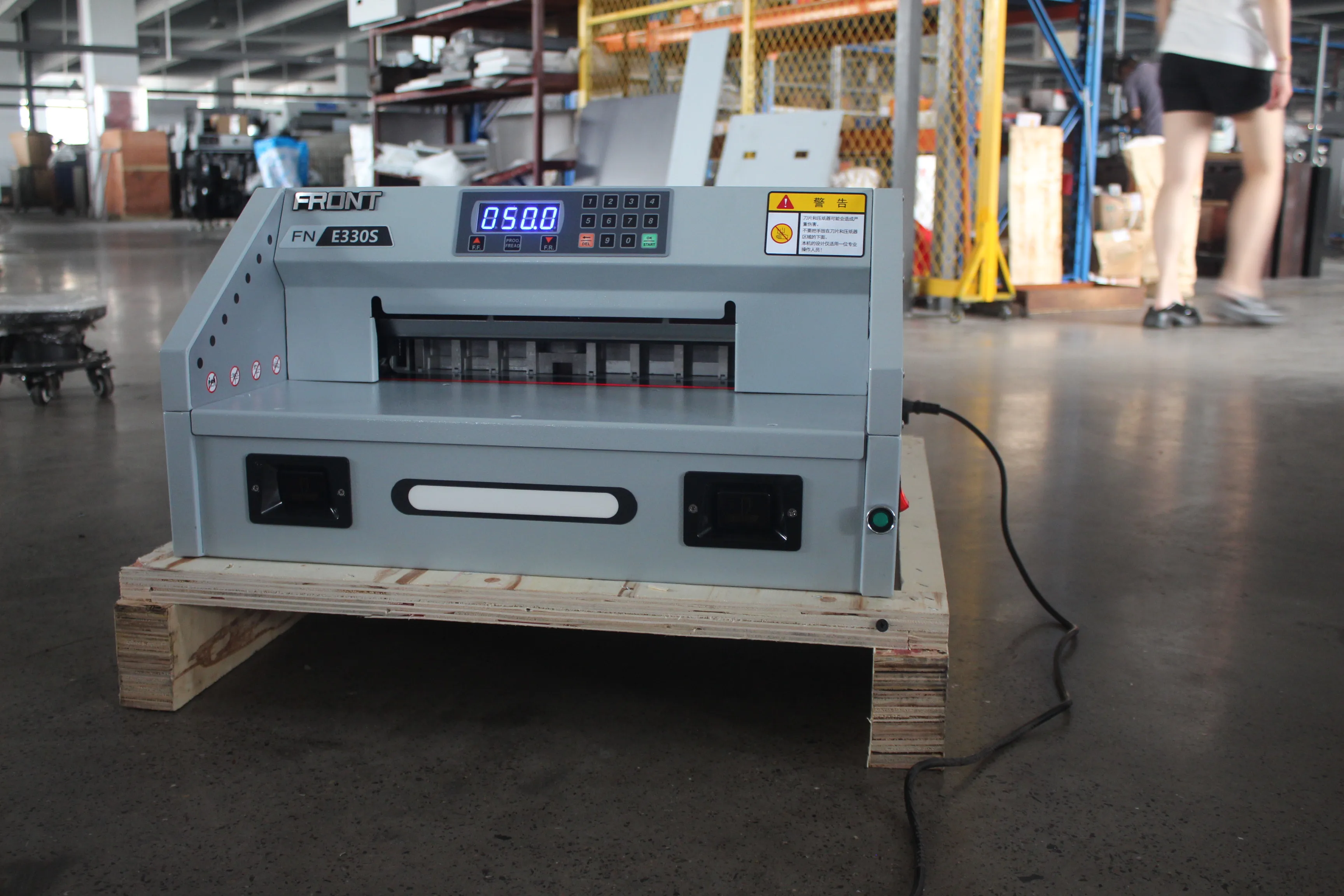 FRONT Paper Cutter Machine Semi-automatic 330mm E330S Paper Cutter ...