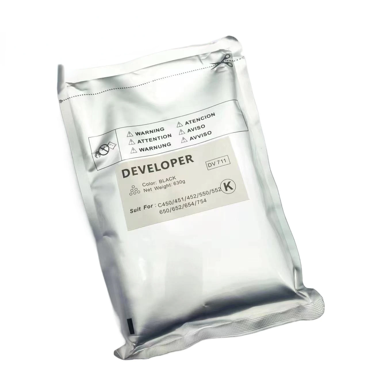 Dv711 Cmyk Developer For Konica Minolta Bizhub C450 C451 C452 C550 C652 ...