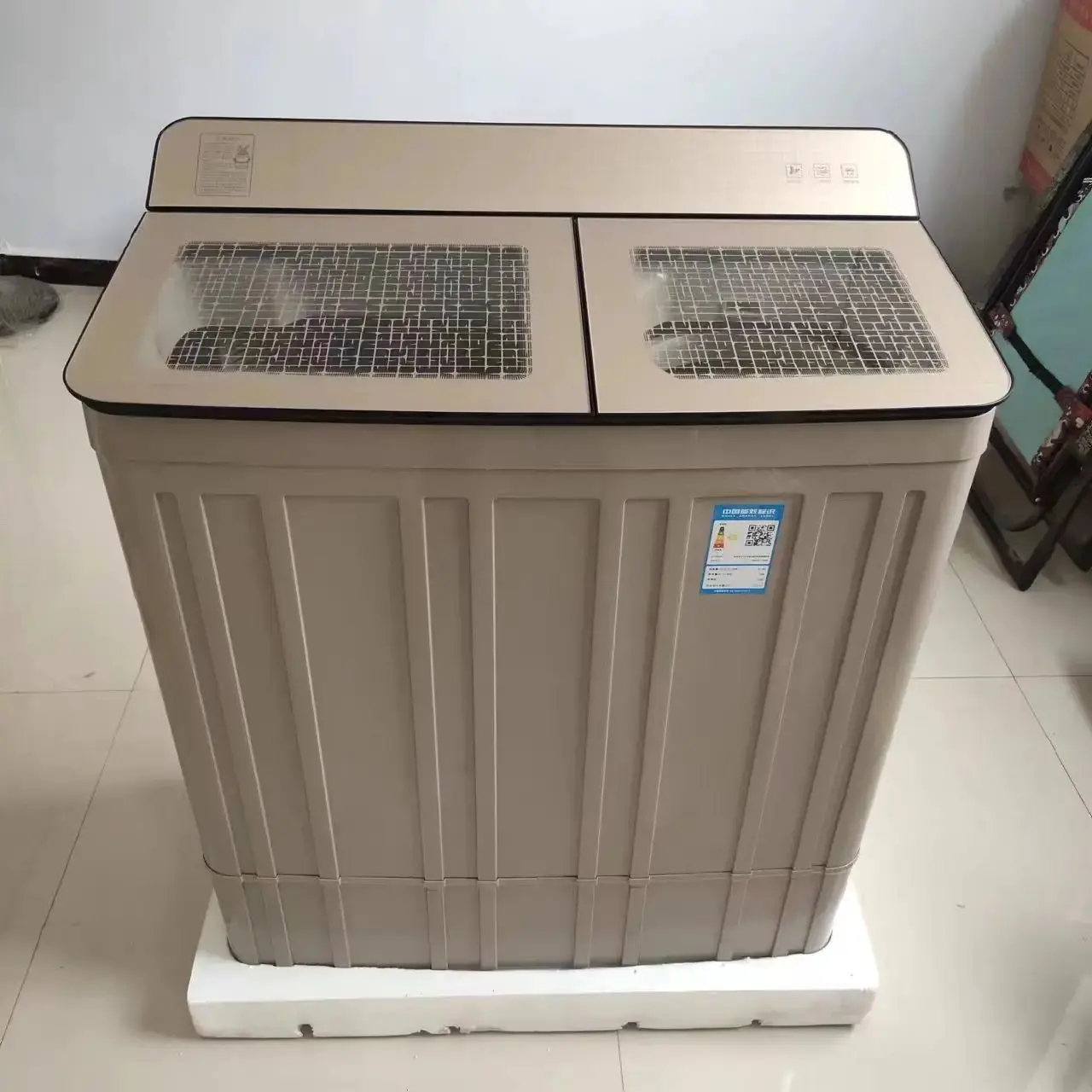 Wave Wheel Washing Machine Integrated Washing and Drying Machine Double ...