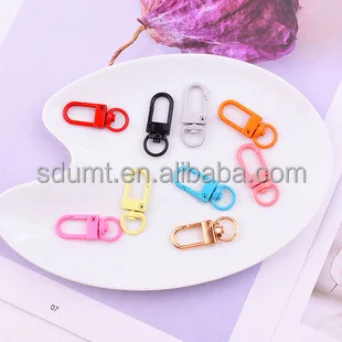 Hot Sales U Shape Bulk Key Chain Blank Key Rings Swivel Snap Hook Clasp ...