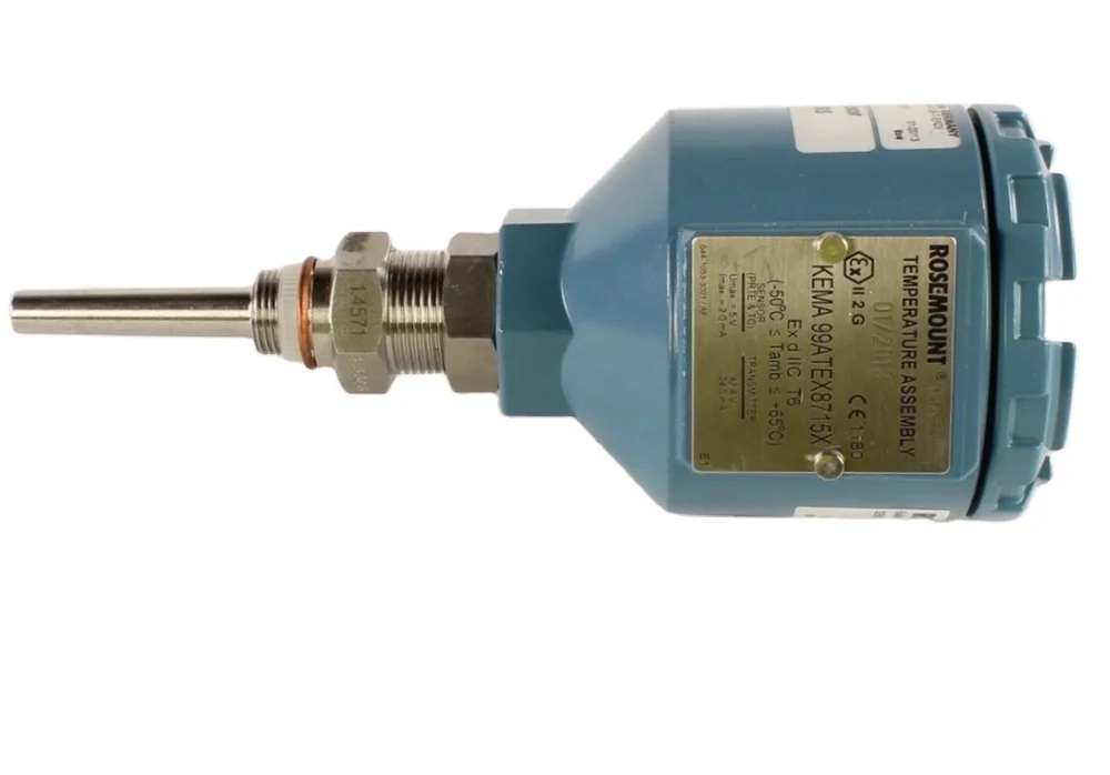 Emerson Rosemount 0065 Pt100 Temperature Sensor - 24V DC, Accuracy ±0.2 ...