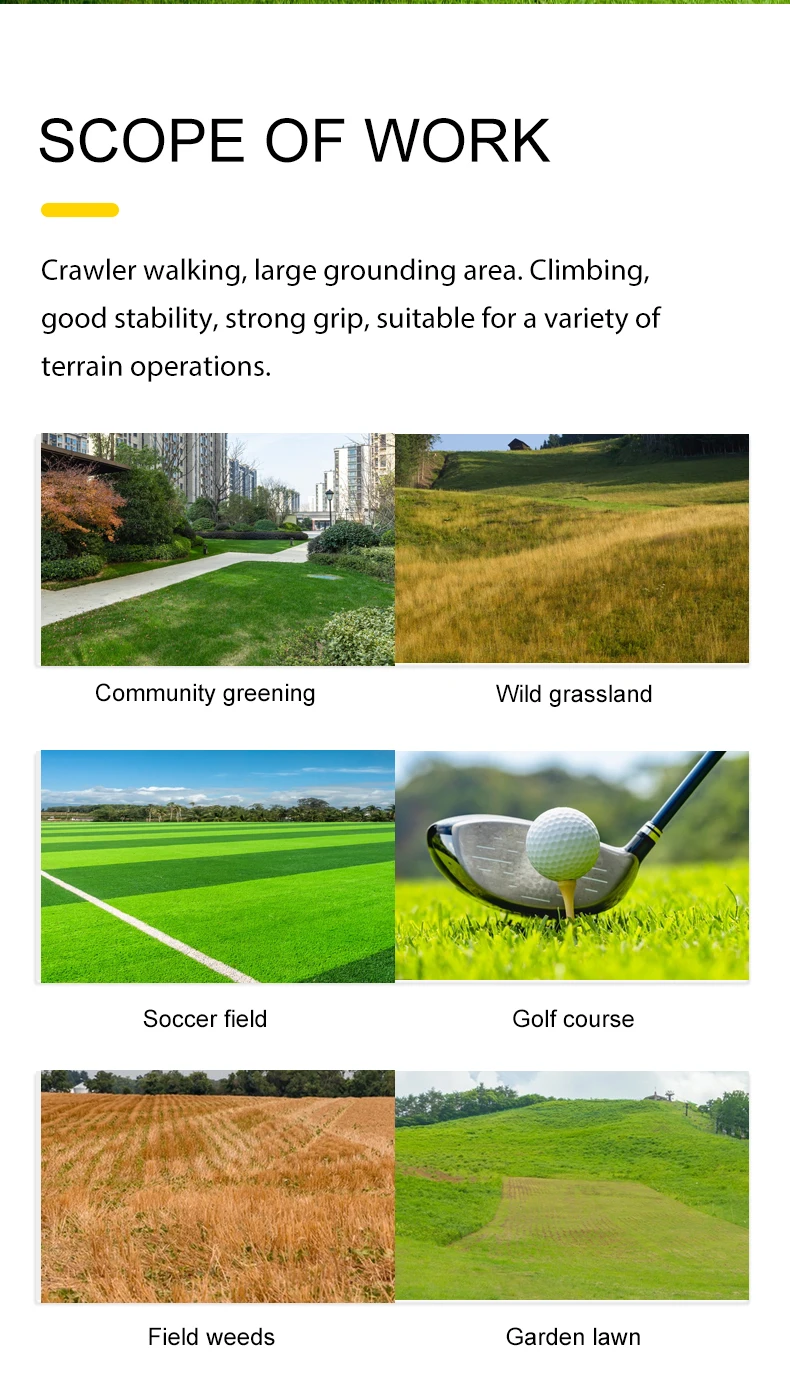 Heavy Duty Professional Mowers - Remote-Controlled Clearing Machines