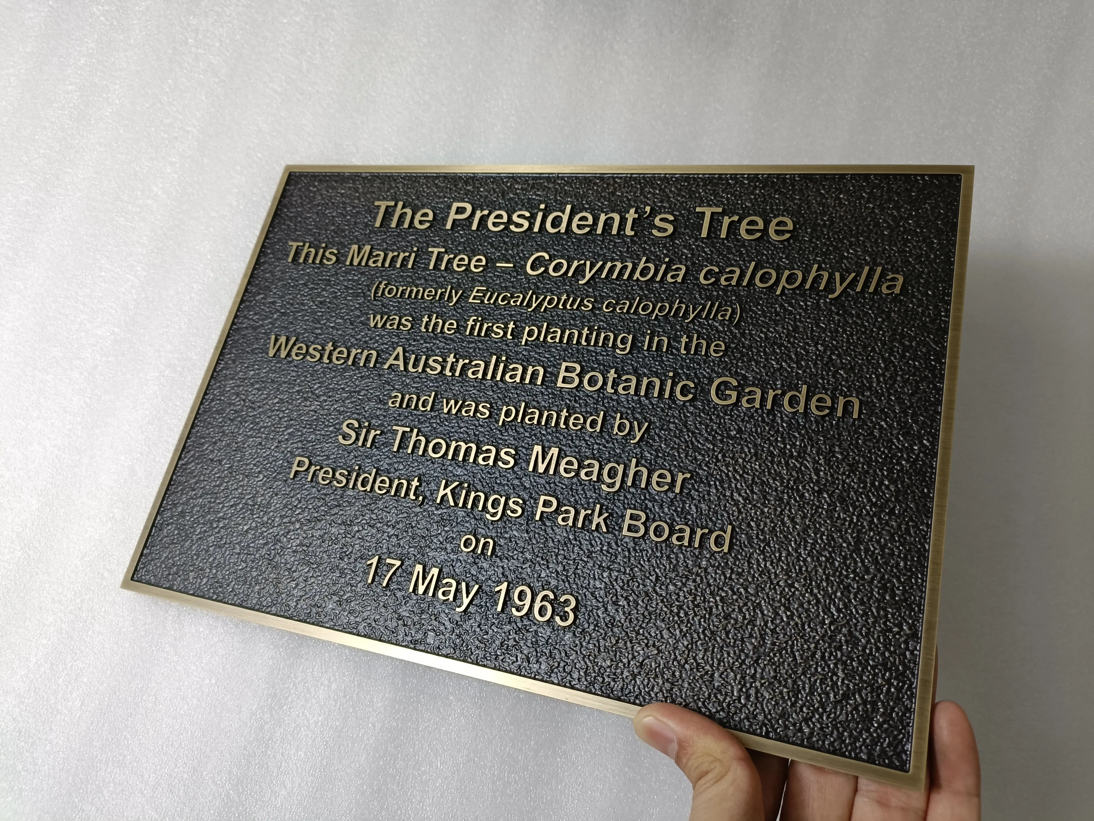 Plaque Signboard Custom Sign Antique Led Illuminated Sign Plaque Villa ...