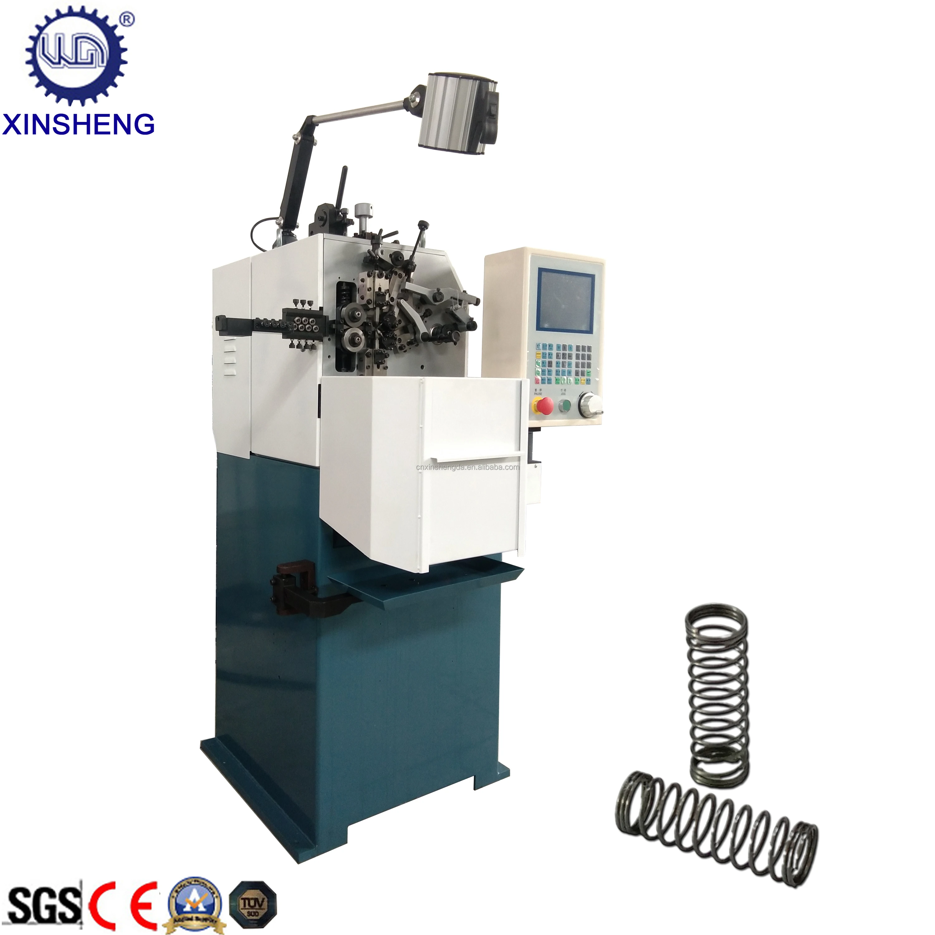 Automatic CNC Compression Small Wire Spring Coiling Machine| Alibaba.com