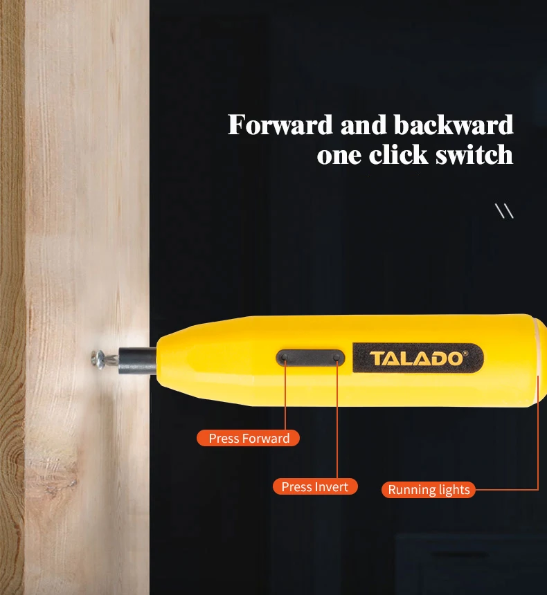 High Performance Cordless Electric Screwdriver Set New Model Magnetic ...