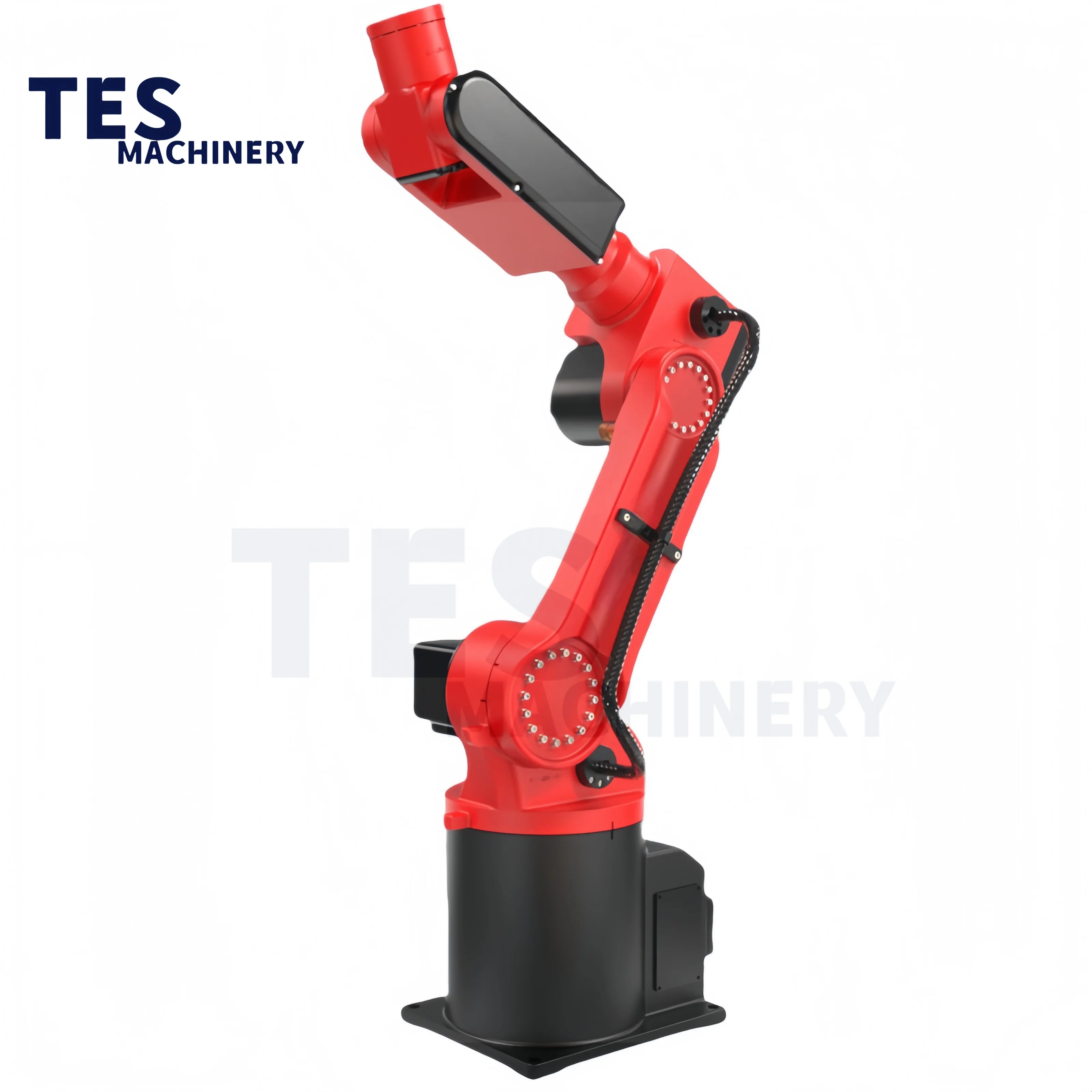 Six Axis Industrial Robot Arm Programmable Loading Unloading Automation Arm 6DOF Robotic Arm for ...
