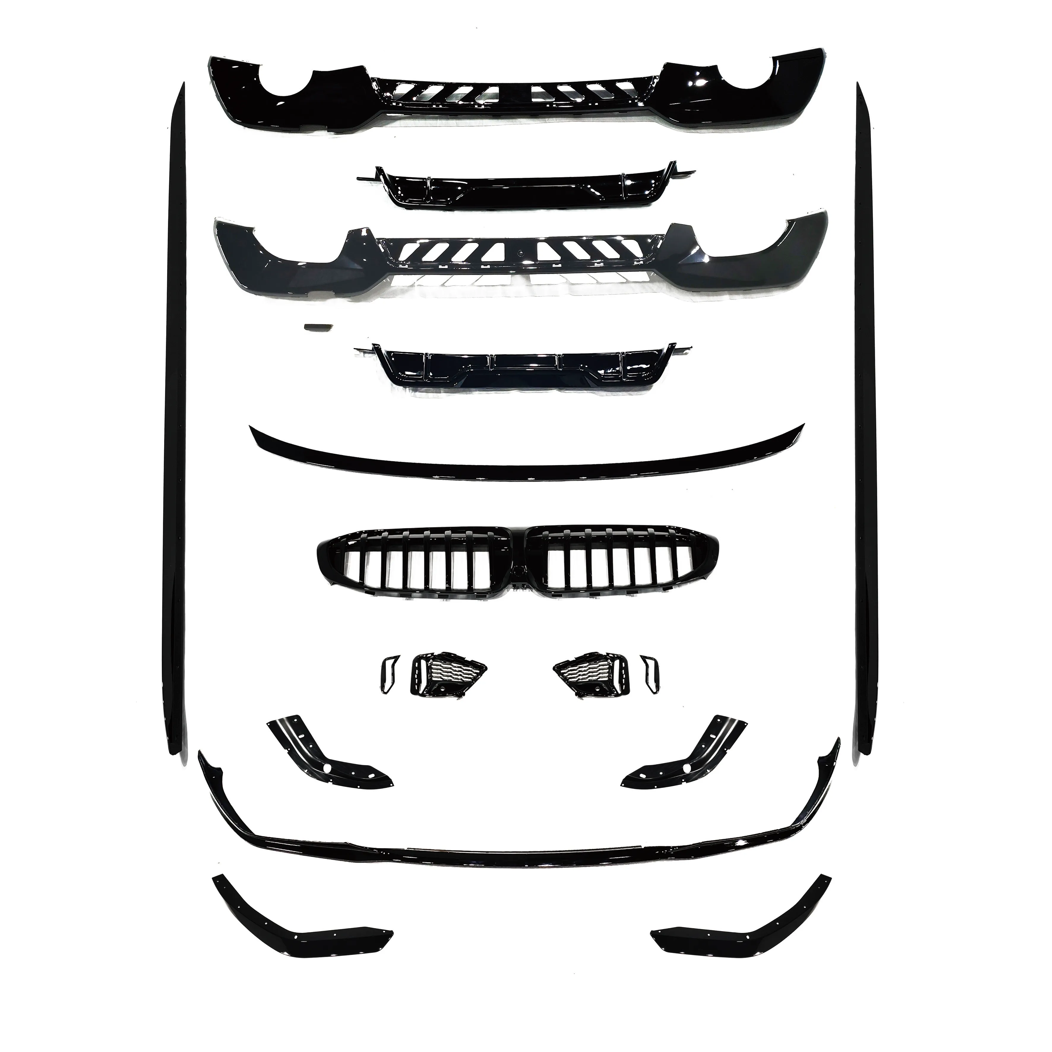 G20 M performance style body kit front rear bumpers exterior upgrade ...