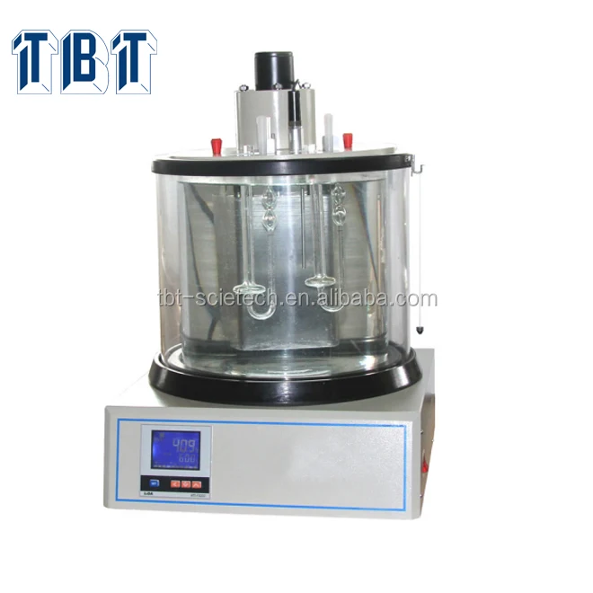 Astm D445 Asphalt Kinematic Viscosity Tester Constant Temperature Bath ...