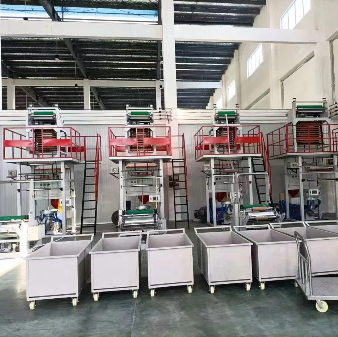 700mm Low Pressure Stretch Blow Moulding Extrusion Film Plastic Blowing ...