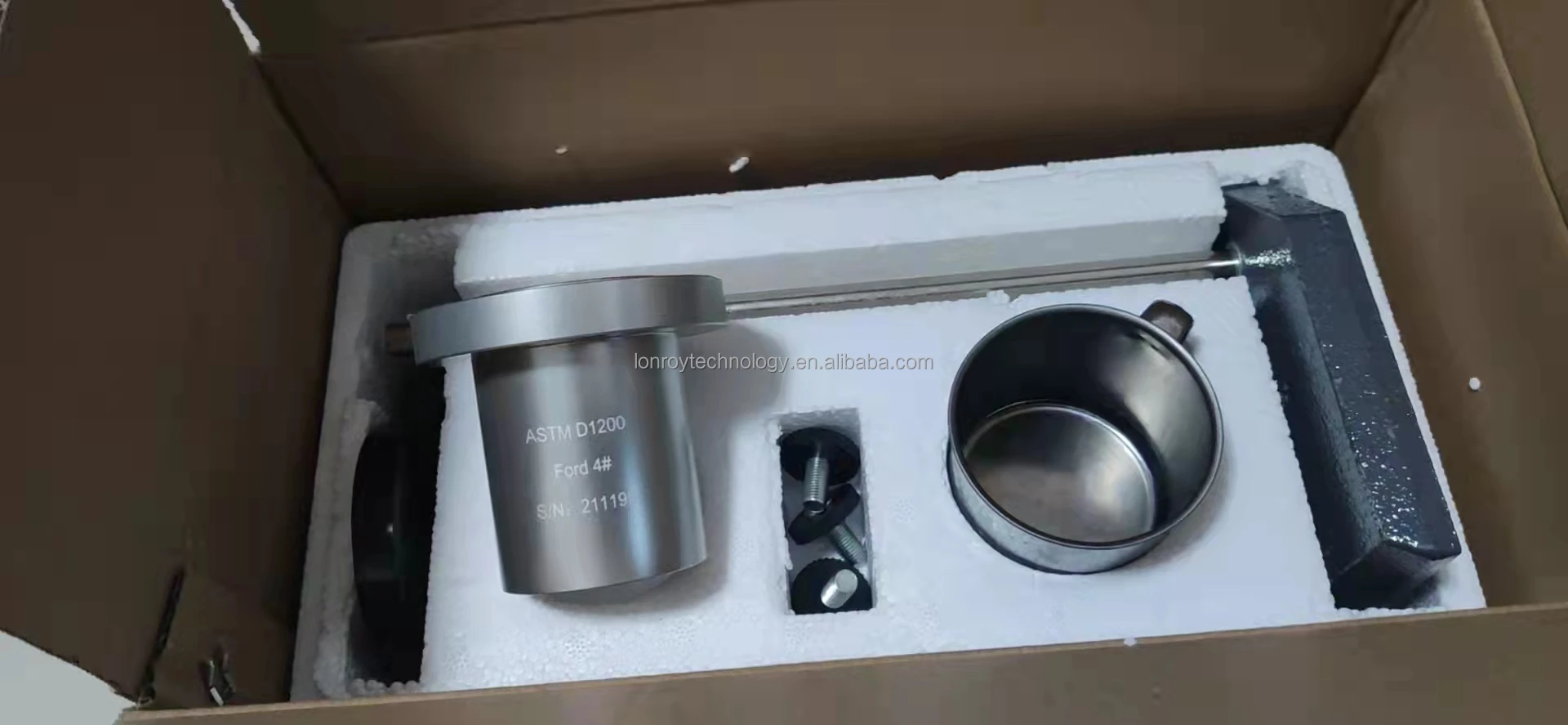 Copa de viscosidad para Ford, Copa con soporte, ASTM D1200, ASTM D333 ...