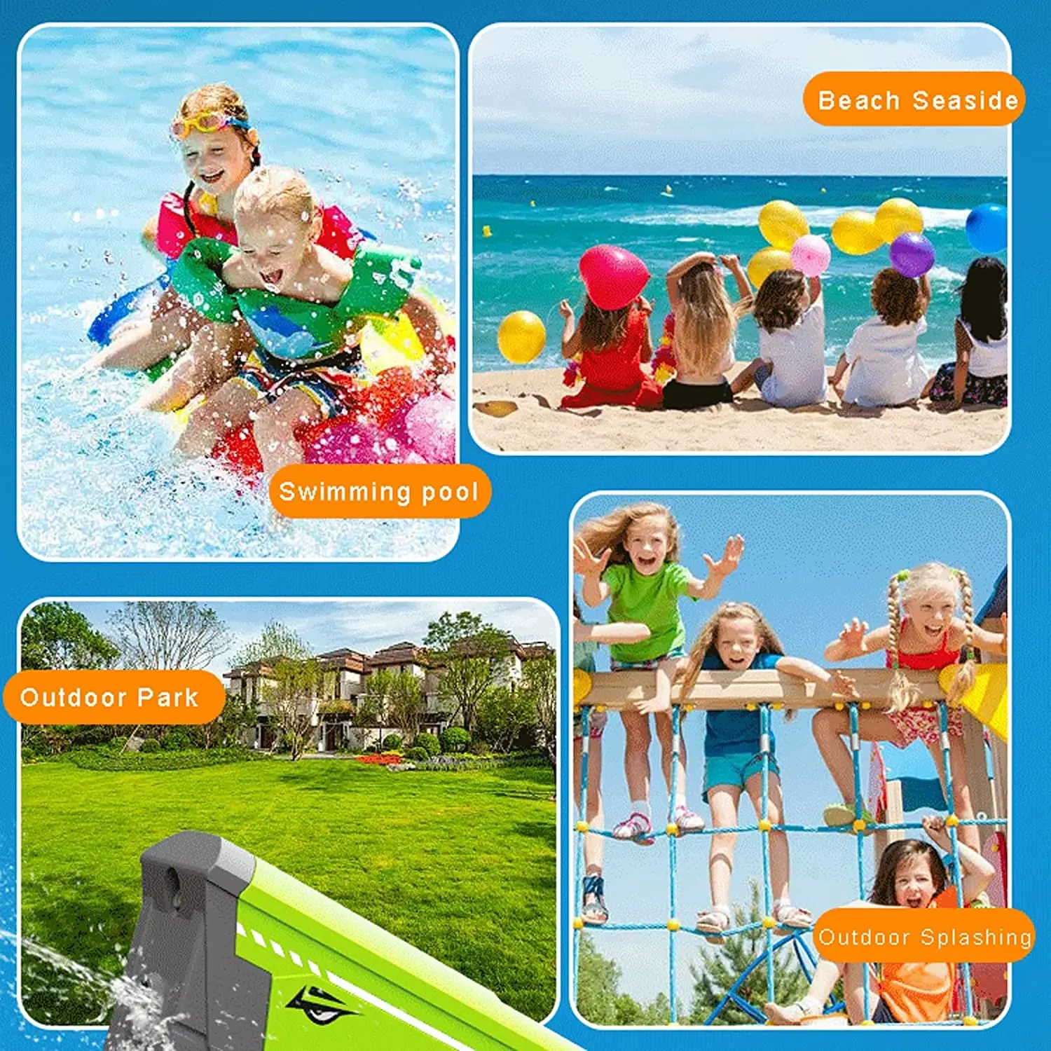 Customized Shark Electric Water Spray Gun Long-distance Water Gun ...