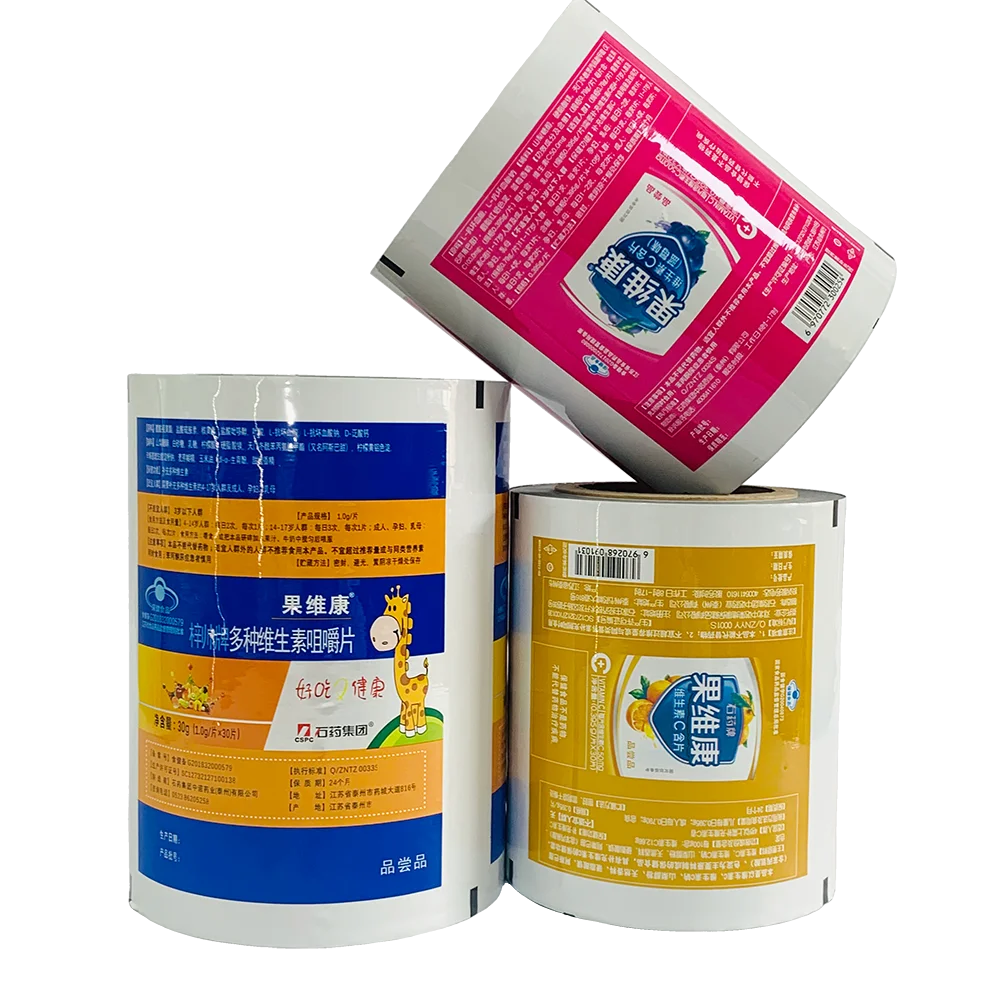 Printed Polyethylene Plastic Foil for Packing Machines