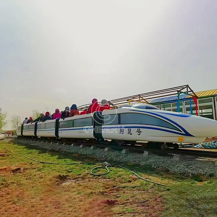 Outdoor Amusement Park Attraction - Holiday Village Train