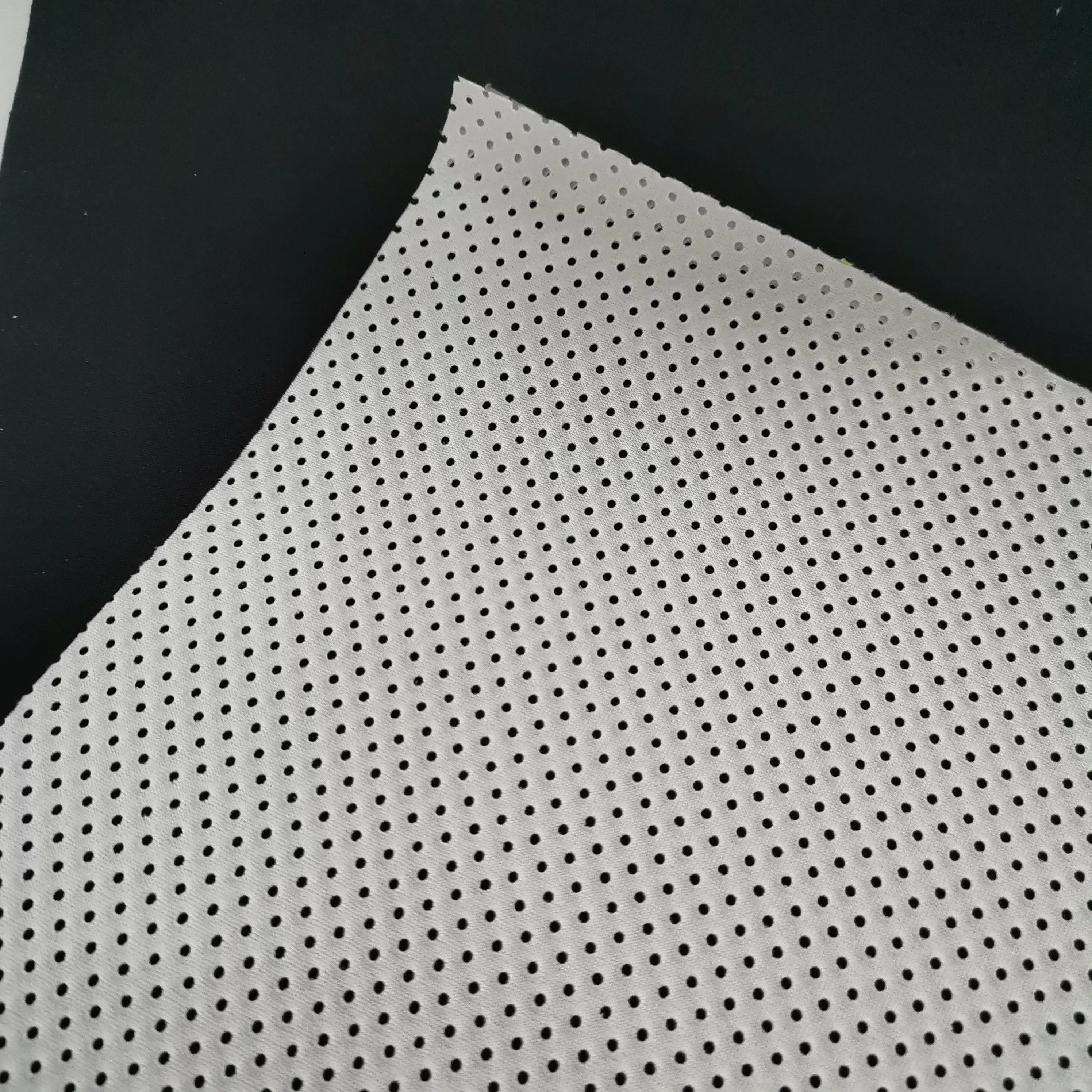 Perforated Spandex Sun Reflective Fabric - Durable & Versatile
