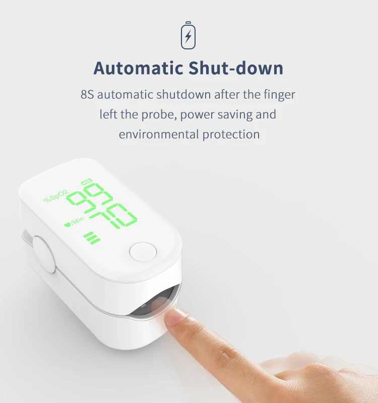 Accurate Oximetro Blood Spo2 Medical Finger Pulse Oximeter Oled Digital ...