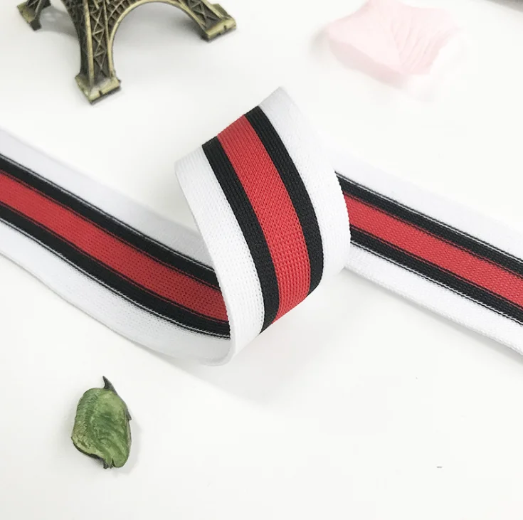 100%Polyester Non-stretch 25mm Webbing Strip Knitted Tape for Garments ...